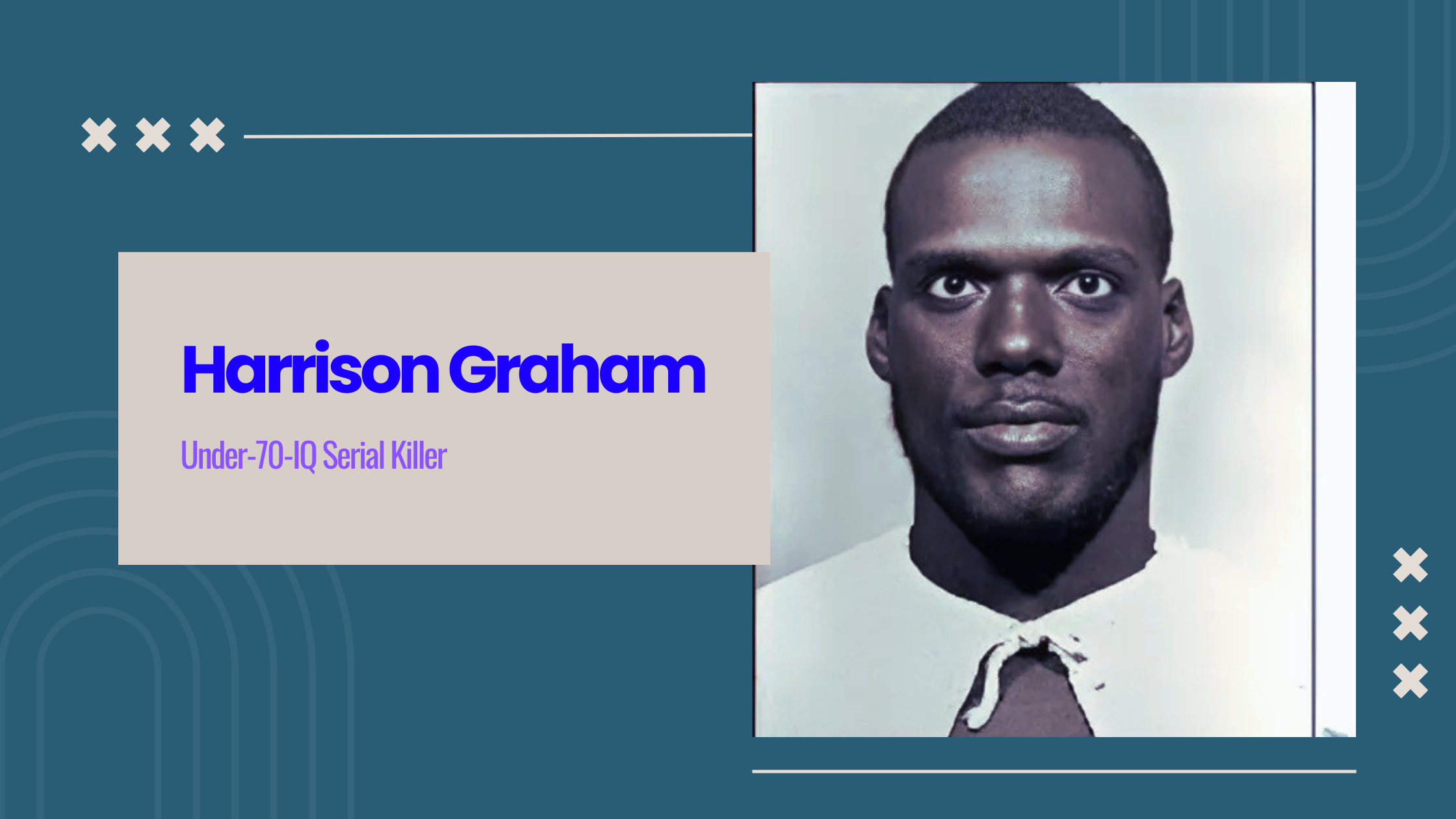 Harrison Graham: Under-70-IQ Serial Killer - Serial Killers Perspectives